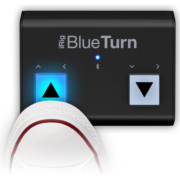 IK Multimedia iRig BlueTurn Bluetooth Page Turner | Music Experience ...