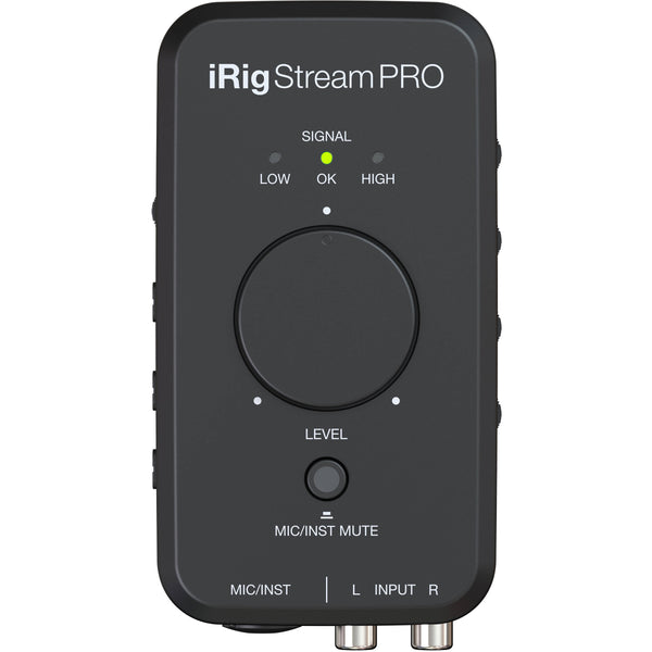 IK Multimedia iRig Stream Pro - Streaming Audio Interface for iOS ...