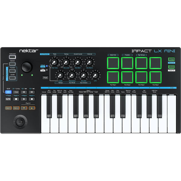 Nektar Impact LX Mini 25-key Keyboard Controller | Music Experience ...