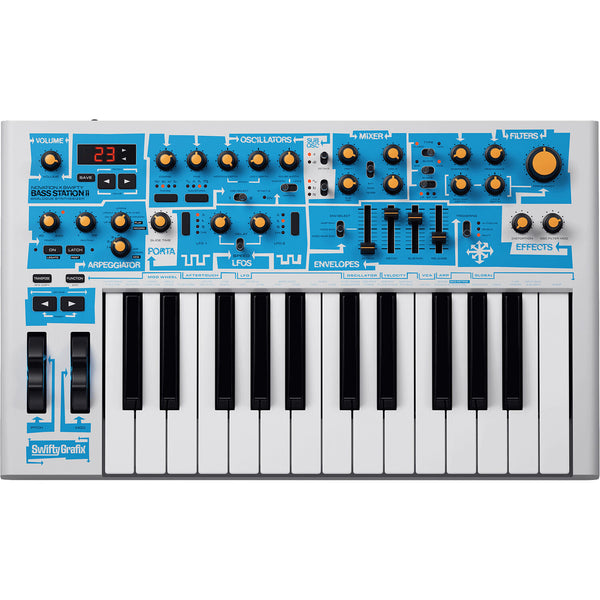 Novation Bass Station II Analog Synthesizer Swifty Edition | Music ...
