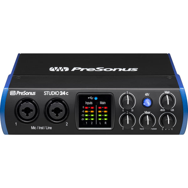 PreSonus Studio 24c USB-C Audio Interface | Music Experience Online ...