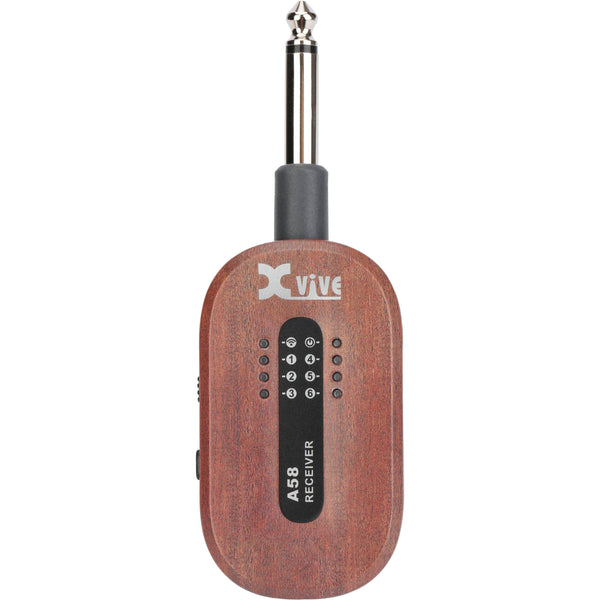 Xvive AC58 Wireless Guitar System with Charging Case - Mahogany | Music ...