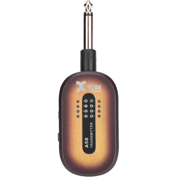 Xvive AC58 Wireless Guitar System with Charging Case - Sunburst | Music ...